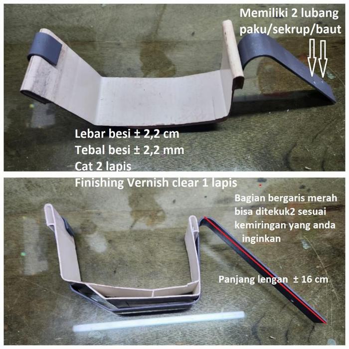 Jual Aksesoris talang air hujan atap genting Alderon UPVC Putih : tutup ...