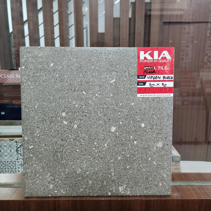 Jual Keramik Lantai KIA 30X30 Hagen Black - Kota Medan - JSA Medan ...