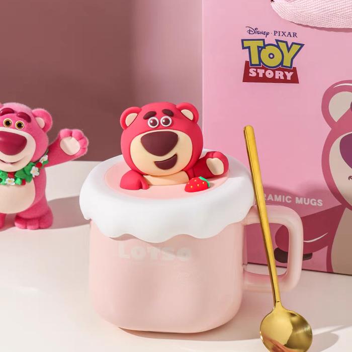 Jual Disney Gift Set / Lotso Winnie The Pooh hadiah/ Gelas disney/ Mug ...