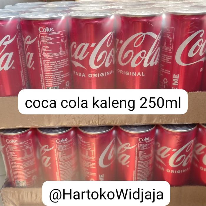 Jual coca cola kaleng 330 ml dus isi 24 - 250ml - Jakarta Utara ...