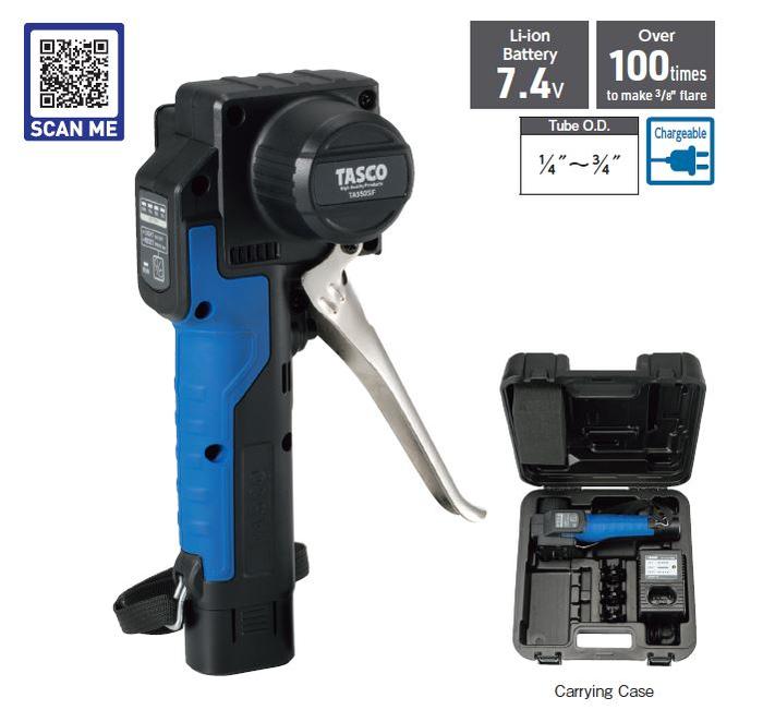 Jual TASCO cordless FLARING TOOL TA550SF-EXP alat flaring nipple nepel ...