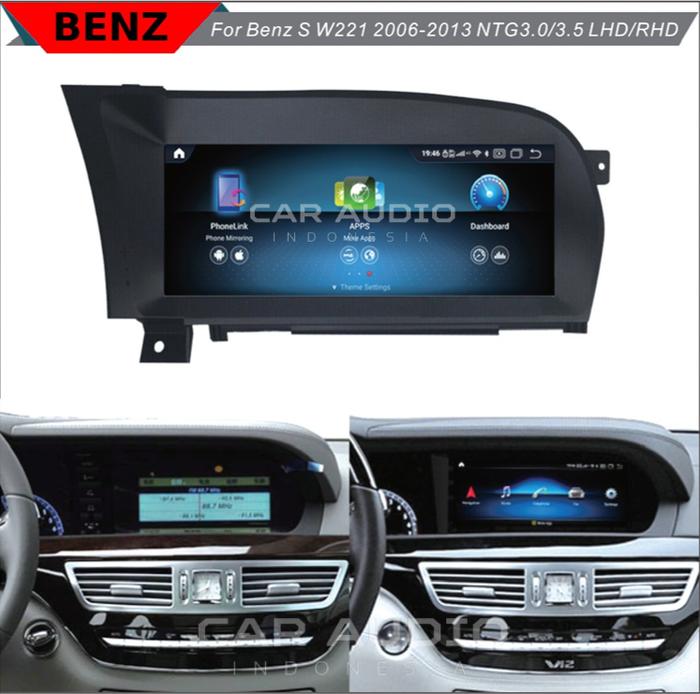 Jual HEAD UNIT ANDROID 10.25 INCH FOR MERCY S W221 2006 - 2013 NTG 3.0 ...