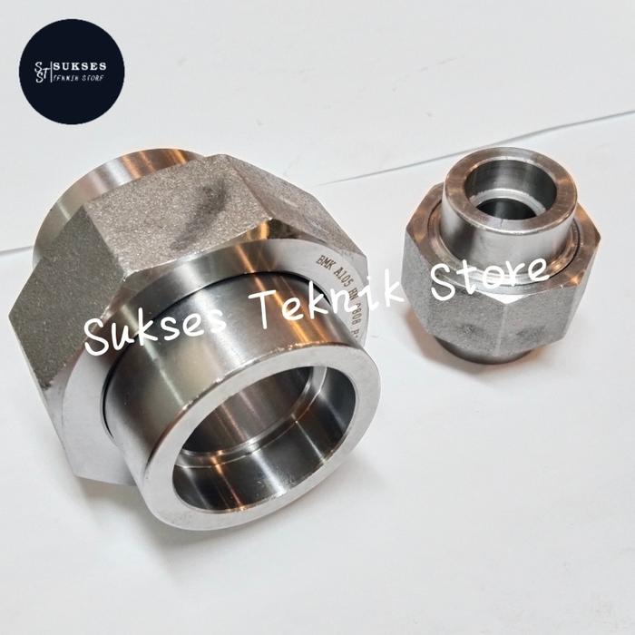 Jual Watermur Besi SW Class 3000 ukuran 3/8" inch / Union Socket Weld ...
