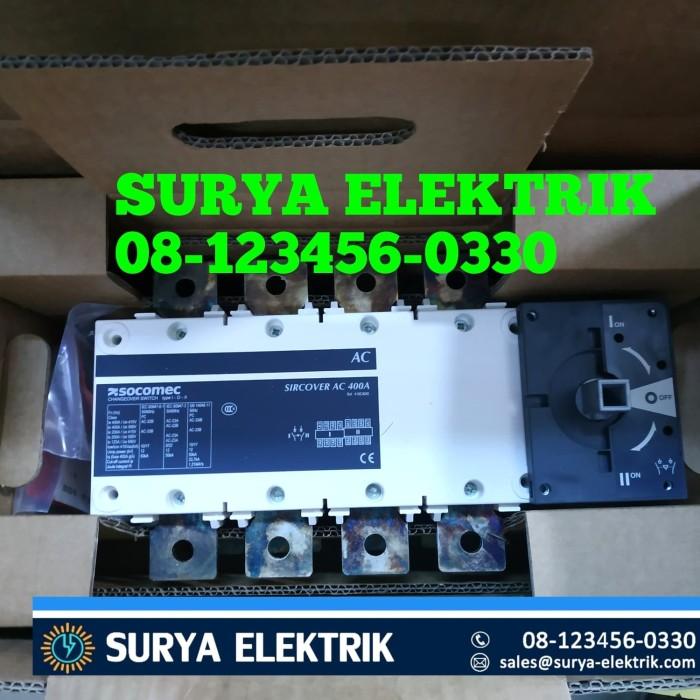Jual SOCOMEC OHM SAKLAR HANDEL COS CHANGE OVER SWITCH Socomec Sircover 315A 315 A 315 AMPER ...