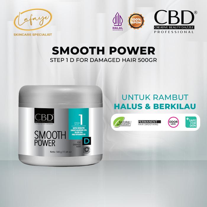 Promo CBD Professional Smooth Power STEP 1 + STEP 2 / Melembutkan ...