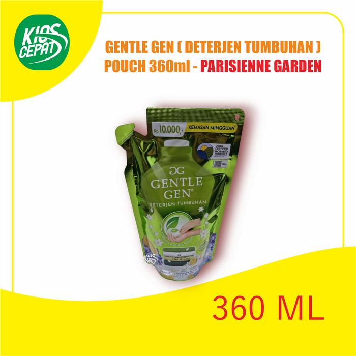 Promo Deterjen Cair GENTLE GEN ( Deterjen Tumbuhan ) Kemasan POUCH ...
