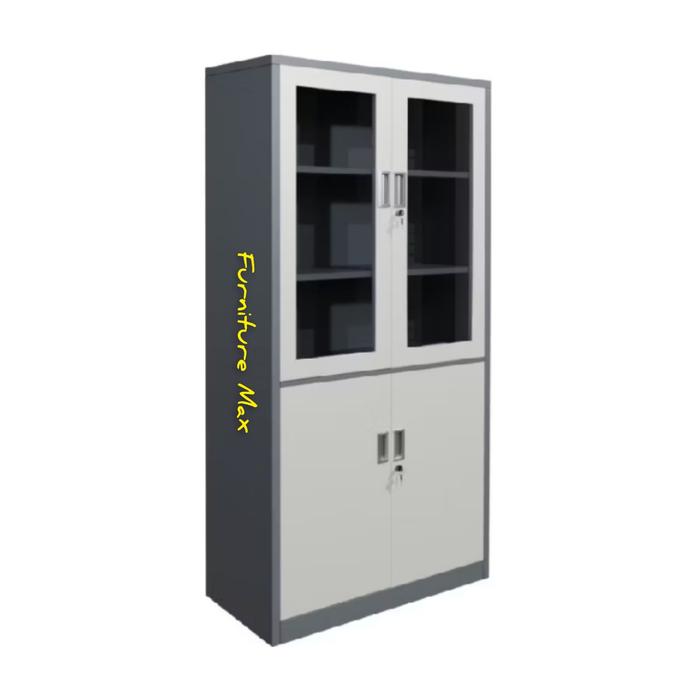 Jual Lemari Arsip besi kaca 2 pintu swing series / Filling Kabinet ...