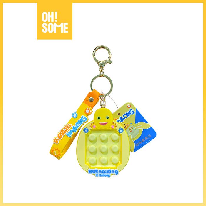 Jual OHSOME - Mainan Anak Dewasa Ganci Gantungan Kunci Nailong Yellow ...