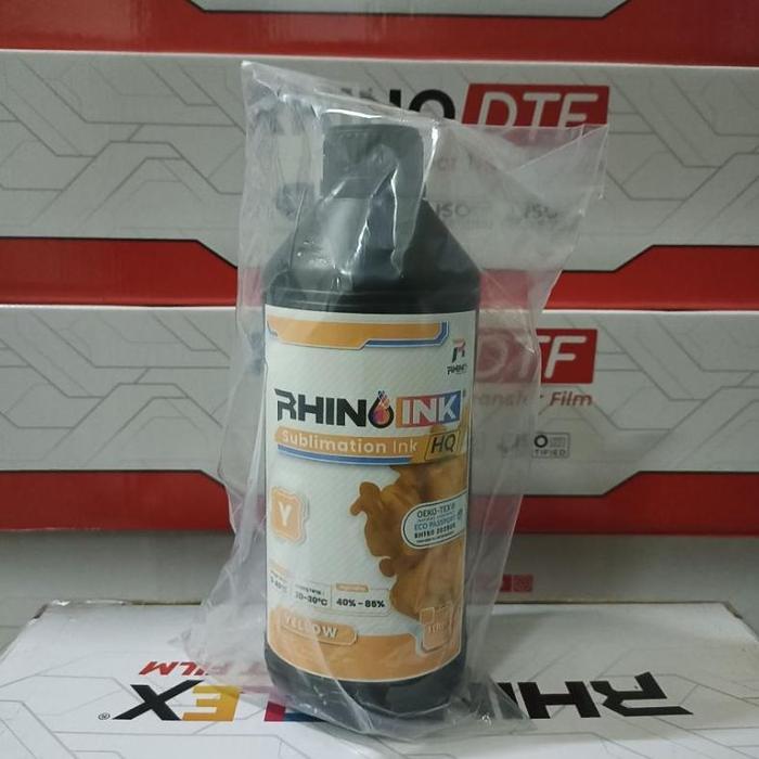 Jual Tinta Sublim Rhino 1 liter (CMYK) - Yellow - Jakarta Utara - all ...