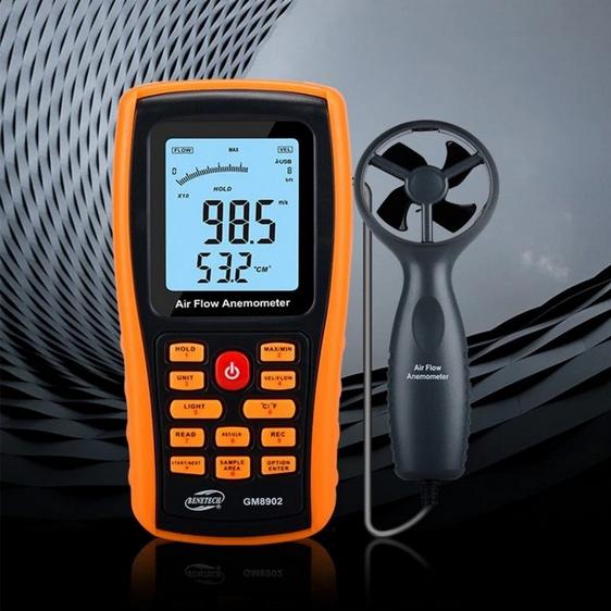 Jual Air Flow Velocity Meter Wind Speed Gauges Wind Meter Tester ...