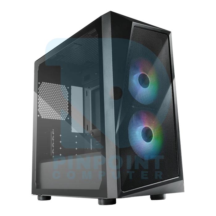 Jual Cooler Master CMP 320 ARGB M-ATX PC Case - Packing Kayu - Kota ...