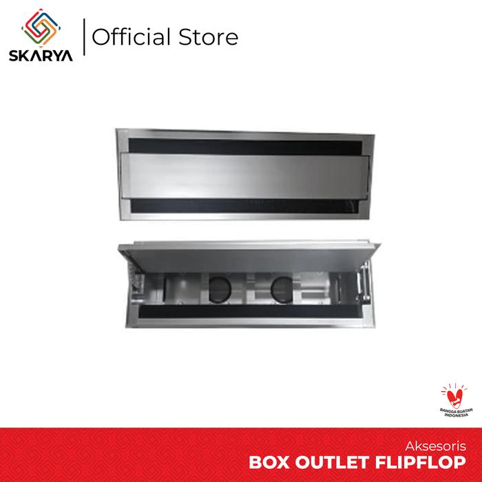 Jual Box Outlet Meja Flip Flop 4 Lubang 40cm (Baru) - Jakarta Barat ...