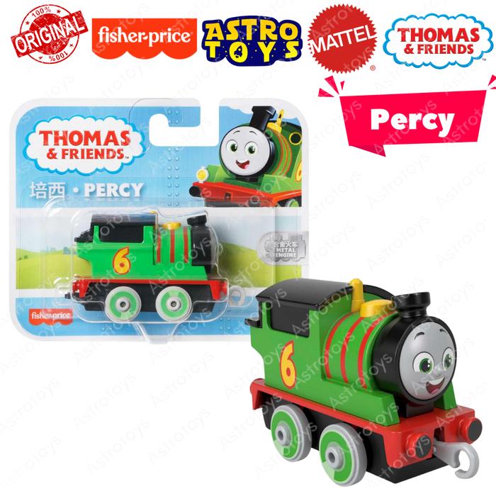 Promo Fisher Price Thomas and Friends Percy Metal Engine Push Along ...