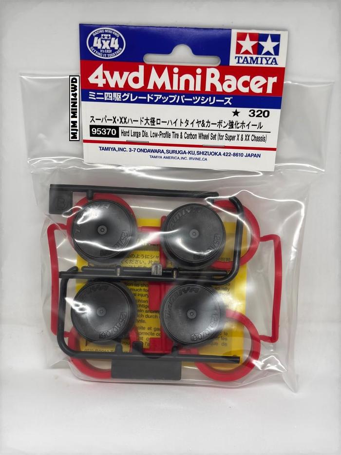 Jual Tamiya 95370 Hard Large Diameter Low Profile Tire(Red) Merah ...