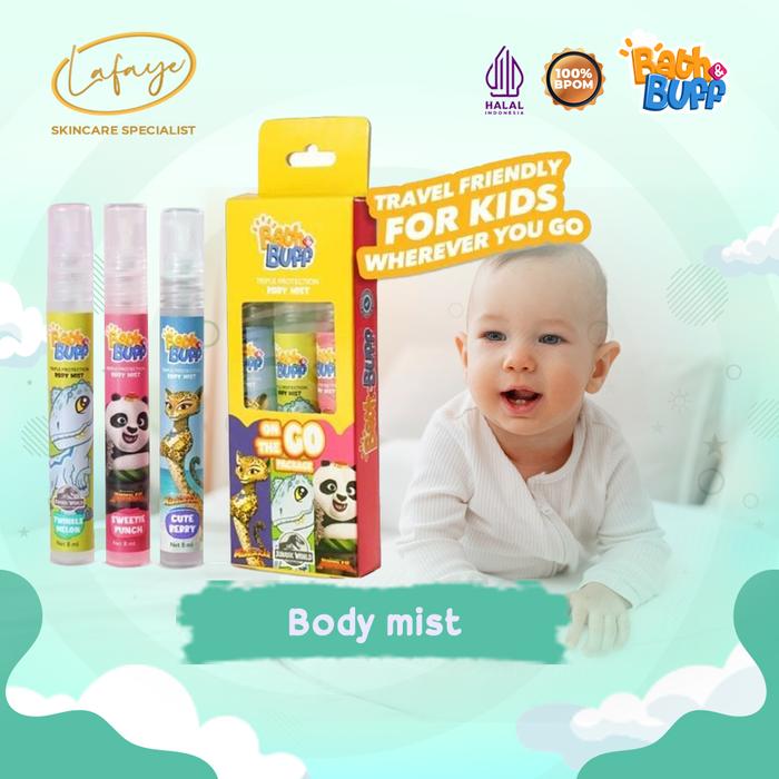Promo Bath & Buff Body Mist On The Go - Parfum Anak Bahan Natural Tea ...