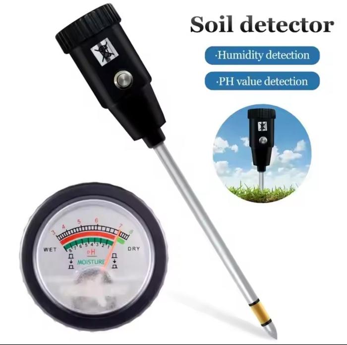 Jual Alat Ukur PH Tanah Soil PH Detector Kelembaban Moisture Tester ...