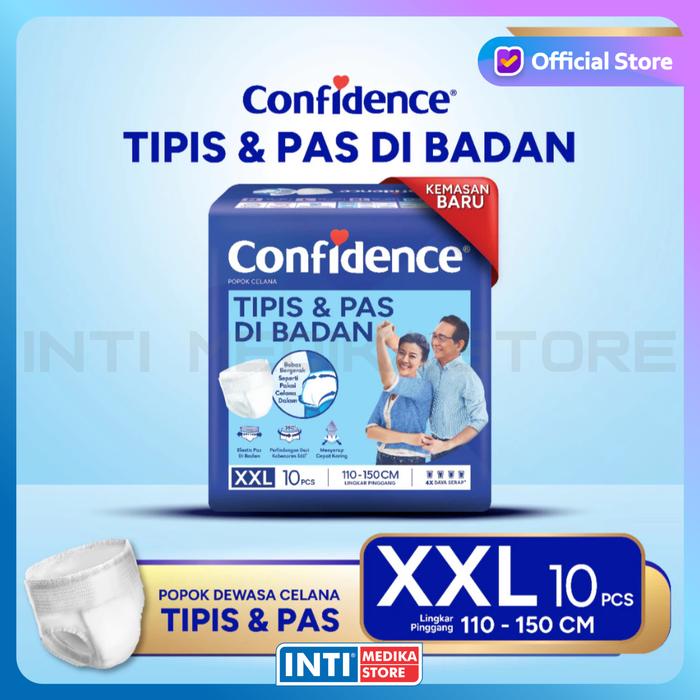 Promo CONFIDENCE - Adult Diapers Pants TIPIS & PAS | Popok Celana ...