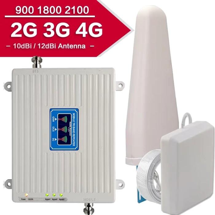 Jual ORIGINAL PENGUAT SIGNAL PONSEL/SELULAR TRIBAND /PENAMBAH JARINGAN - Jakarta Selatan - NEW ...