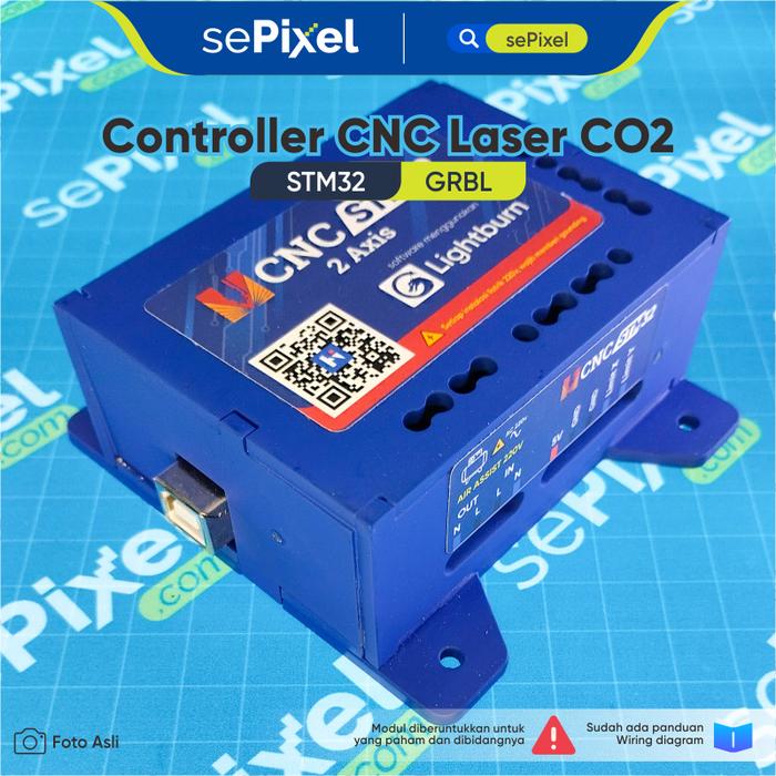 Jual Controller CNC Laser CO2 STM32 GRBL 2 Axis - Kab. Boyolali - sePixel | Tokopedia