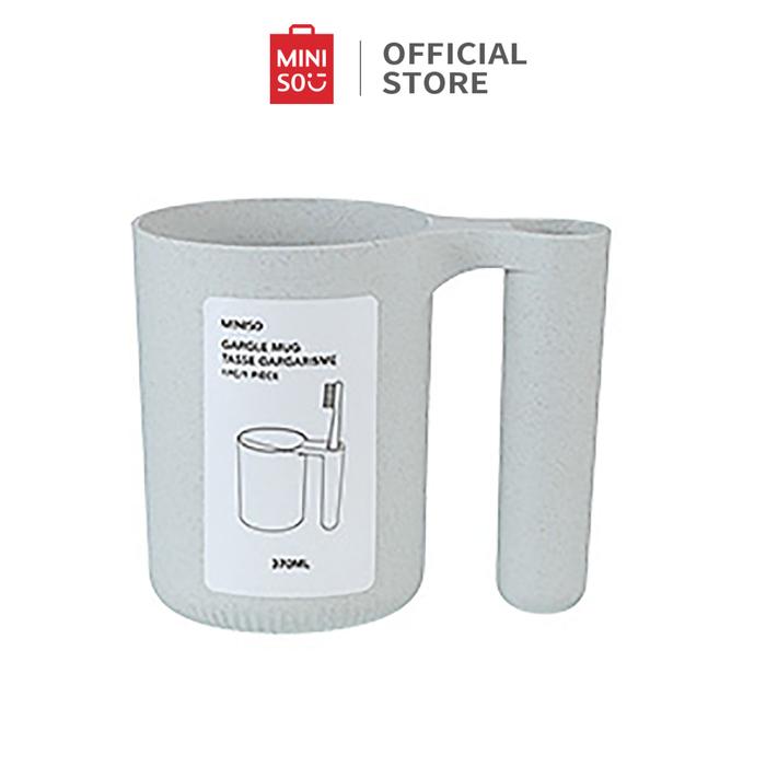 Jual Miniso X Tempat Sikat Gigi Cangkir obat kumur dari jerami gandum ...