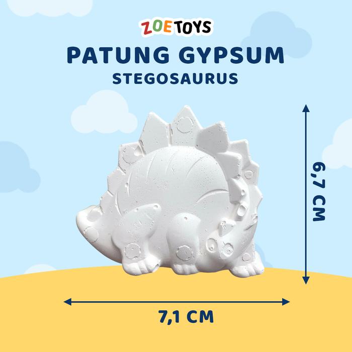 Jual Zoetoys Patung Gypsum BIG | Starter Painting Kit Melukis Patung ...