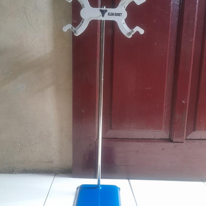 Jual statif - statif+klem buret double - alat peraga - laboratorium ...