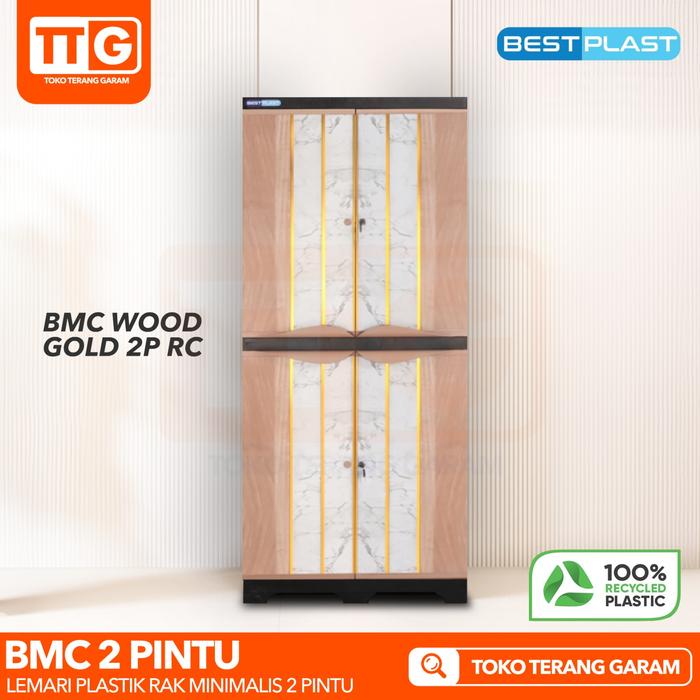 Promo BESTPLAST Lemari Pakaian Plastik 2 Pintu Dengan Cermin ...