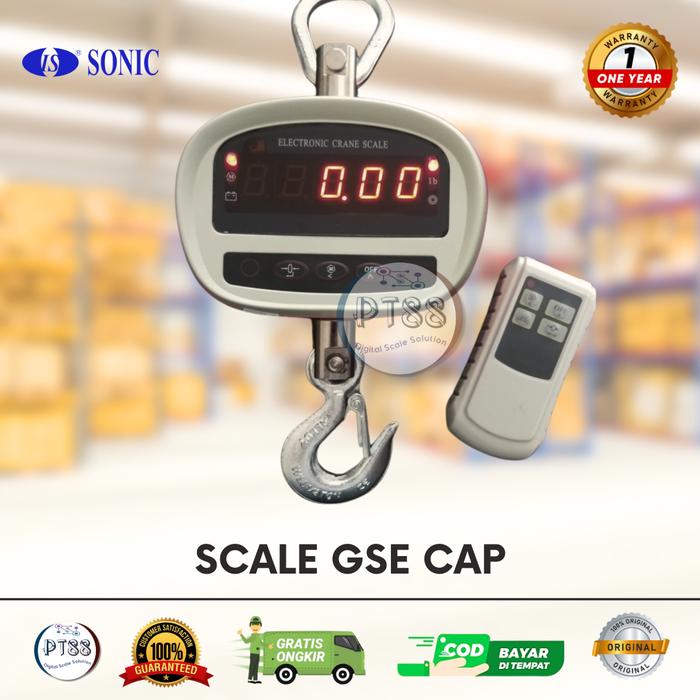 Jual Timbangan gantung 100 Kg/Sonic Crane Scale GSE CAP 100Kg - Jakarta ...