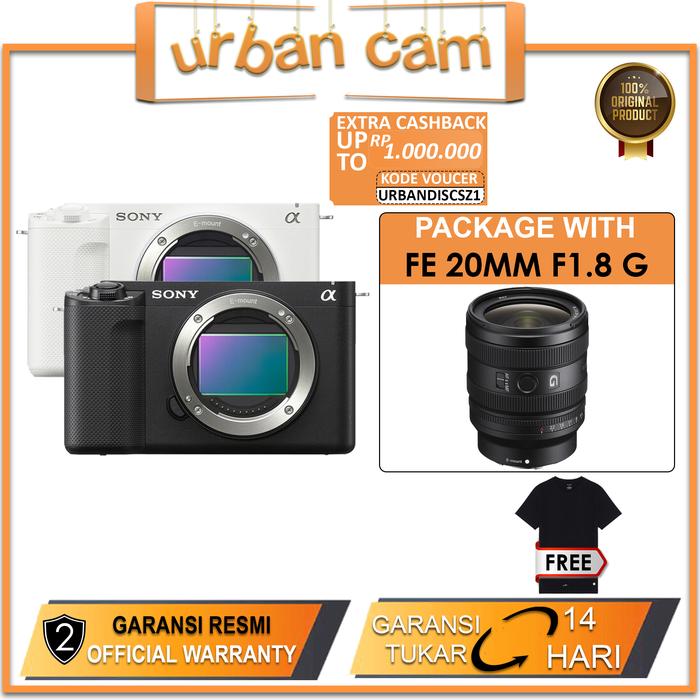 Jual Sony ZV-E1 Kamera vlog full frame / Sony ZV E1 / Sony ZVE1 / Sony ...