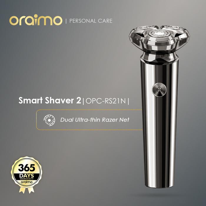 Promo Oraimo Smart Shaver 2 Alat Cukur Electric Razor 3D IPX7 OPC-RS21N ...