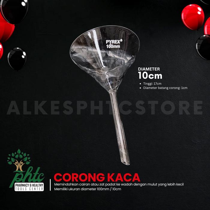 Jual Corong Kaca / Glass Funnel - 10cm - Kota Depok - alkesphtcstore ...