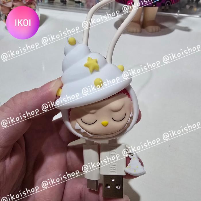 Jual Ready pop mart labubu the monsters kabel charger android popmart ...