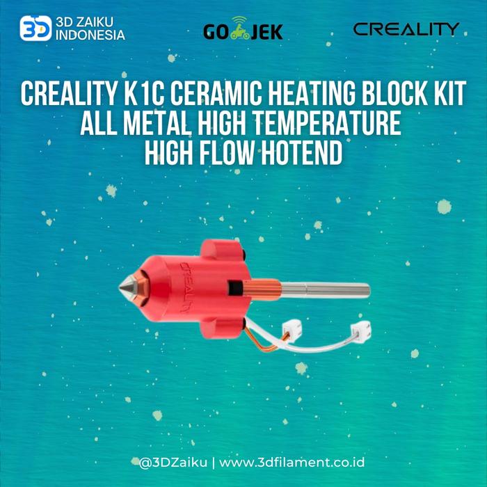Jual Creality K1C Ceramic Heating Block Kit All Metal High Temperature ...