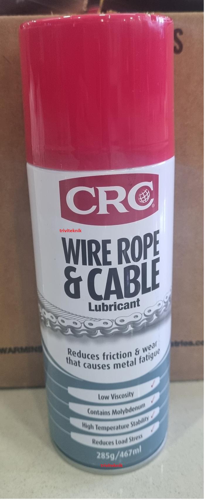 Jual crc wire rope and cable lubricant 3035,pelumas kabel kawat sealing ...