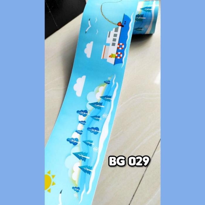 Jual WALLPAPER LIS WALLBORDER BORDER STIKER STICKER DINDING LANTAI ...