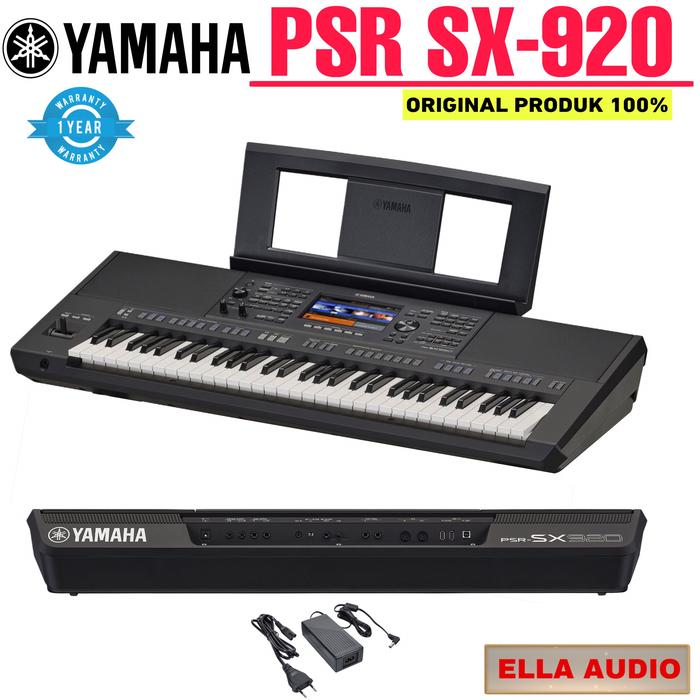 Jual Yamaha PSR SX920 Keyboard Yamaha 61-Keys Portable Arranger ...