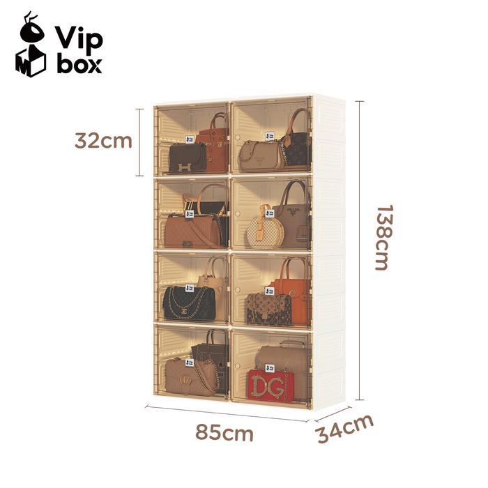 Promo ANTBOX Lemari Tas / Rak Tas / Rak Helm / Kabinet 4 - 10 Box ...