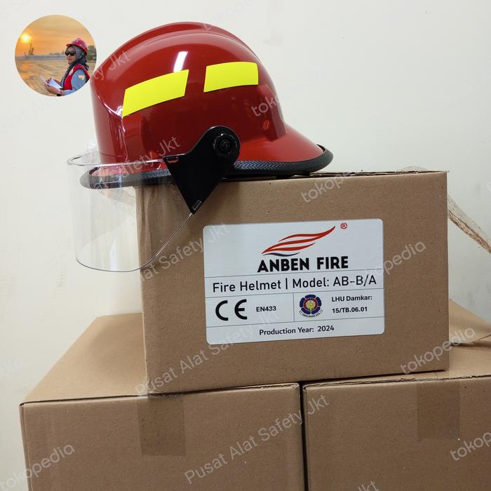 Jual Helm Pemadam ANBEN FIRE AB-B/A Fireman Helmet - Jakarta Barat ...