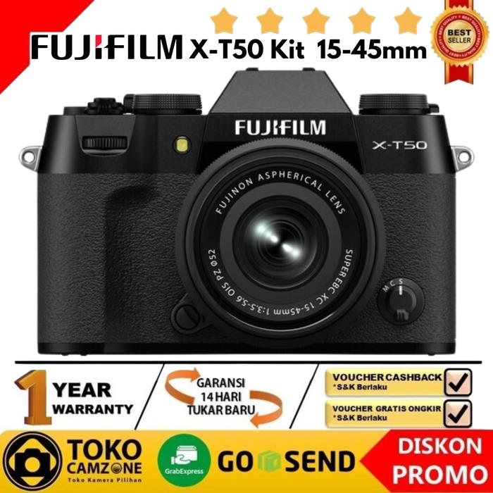 Jual Fujifilm X-T50 kit 15-45mm Mirrorless Camera Fuji XT50 XT 50 kit ...