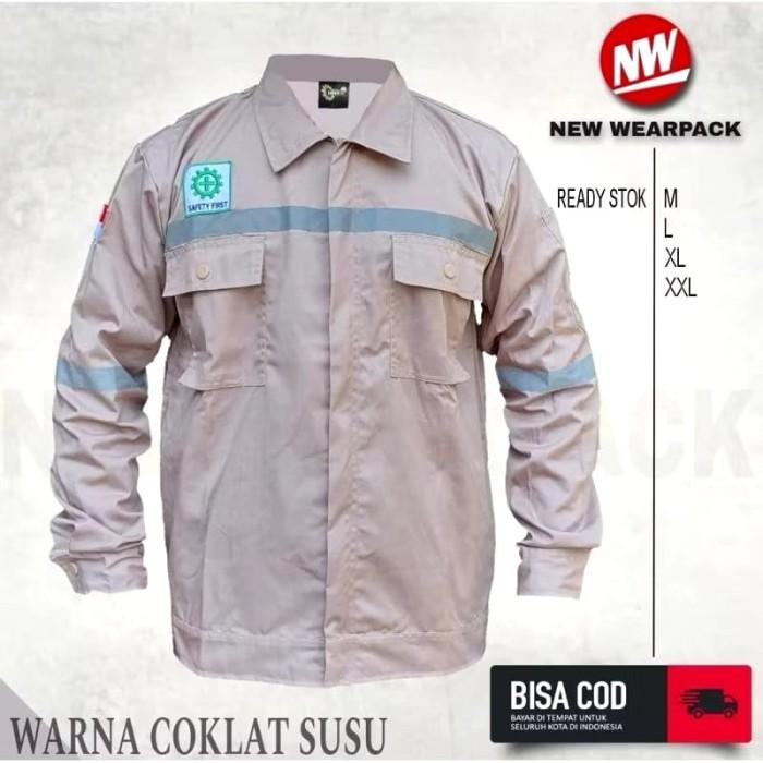 Jual Pakaian Kerja Lapangan / APD / K3 / Lengan panjang / Safety First ...