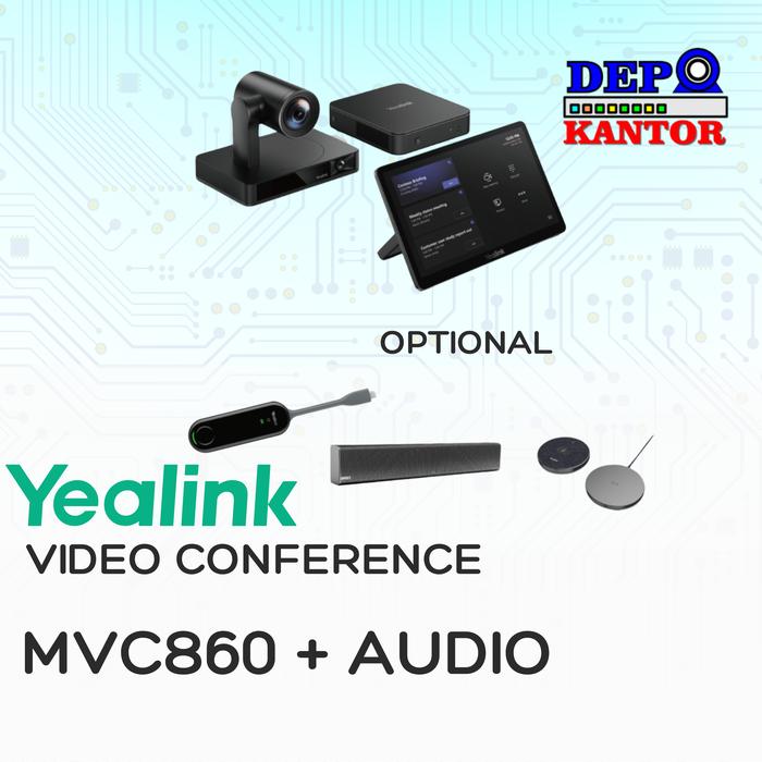 Jual Yealink MVC860 , MVC 860 Microsoft Teams Rooms System for Medium ...