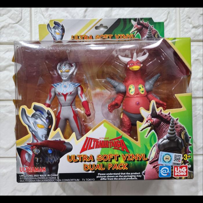 Jual ULTRAMAN soft vinyl dual pack ori LINGDONG - taiga - Kota Cimahi ...