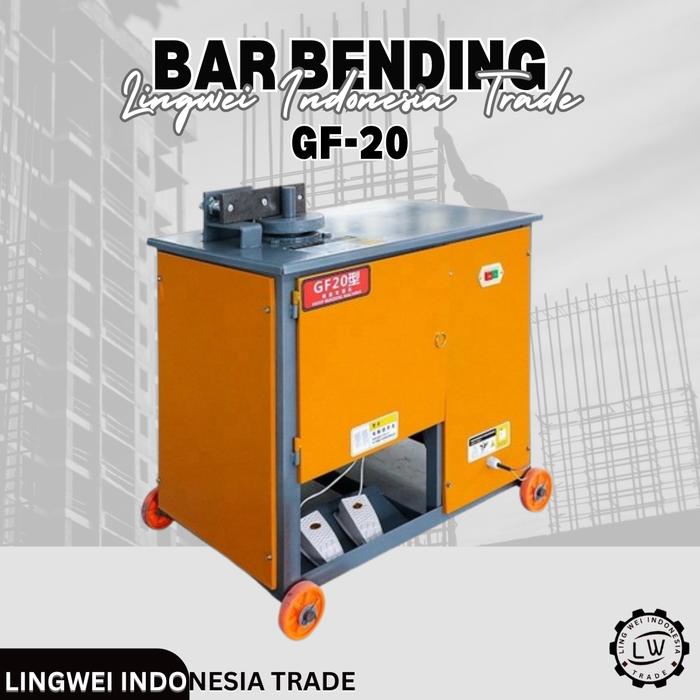 Jual MESIN BENDING BESI / BAR BENDING GF 20 / MESIN PEMBENGKOK BESI ...