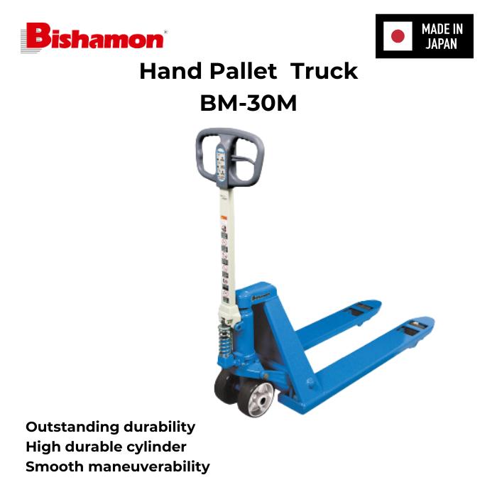 Jual Bishamon BM-30M Cap. 3000 kg / 3 ton - Handle Pallet Truck - Alat ...