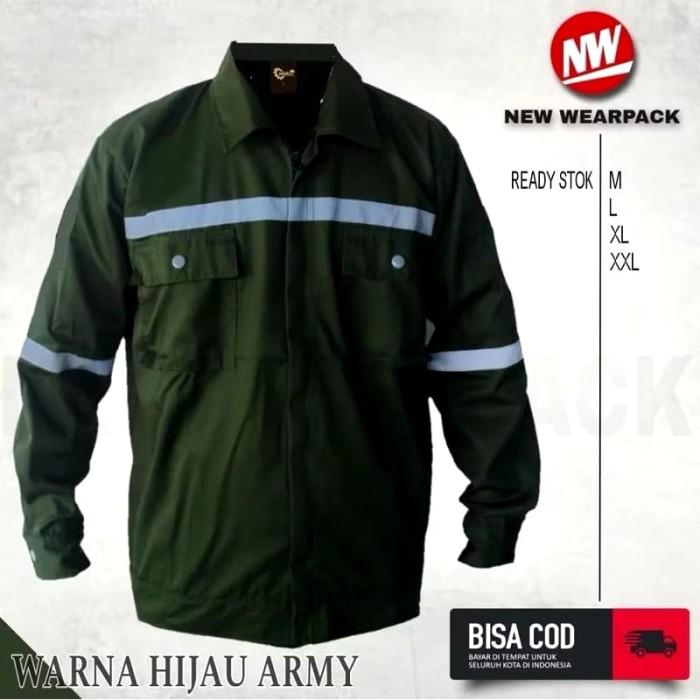 Jual Pakaian Kerja Lapangan / APD / K3 / Lengan panjang / Safety First ...