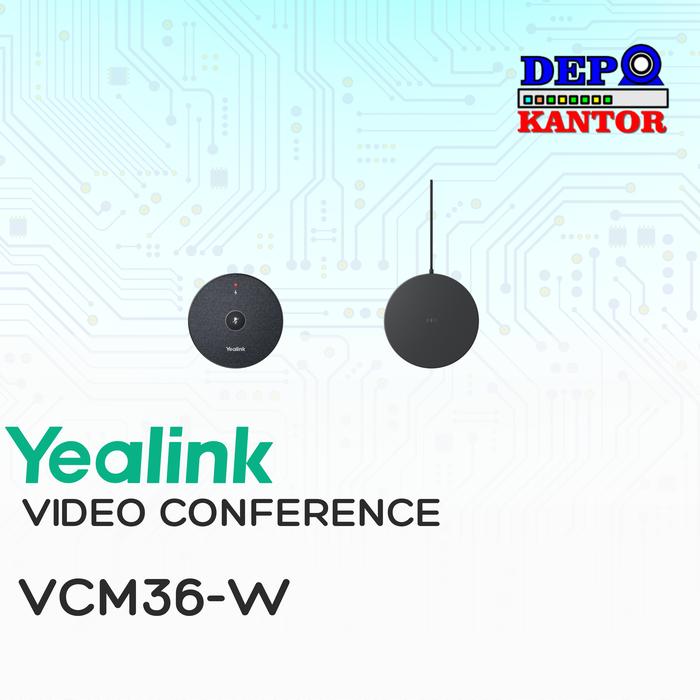 Jual Yealink VCM36-W Wireless Video Conferencing Microphone Array ...