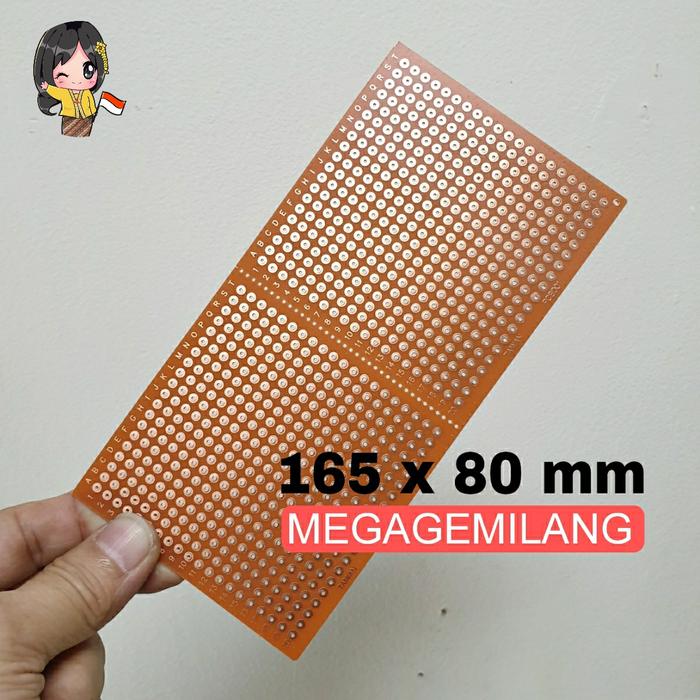 Jual PCB lubang transistor | PCB titik ukuran 165 x 80 mm - Jakarta ...