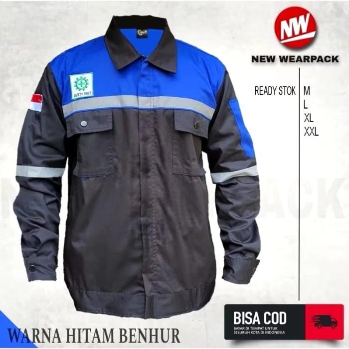 Jual Pakaian Kerja Lapangan / APD / K3 / Lengan panjang / Safety First ...
