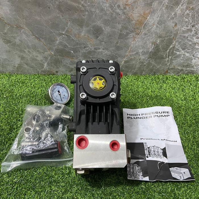 Jual POMPA PLUNGER SWRO 12LPM 100BAR HIGH PRESSURE SEA WATER POMPA ...