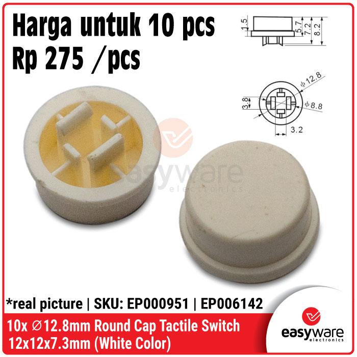 Jual 5x Tactile Switch 12x12x7.3mm Push Button B3F 4055 Cap Tact Switch ...